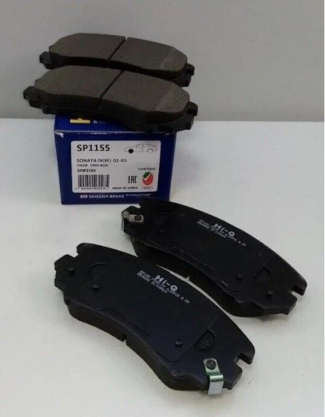 Колодки тормозные Sangsin Brake SP1155 Передние - купить по низким ...