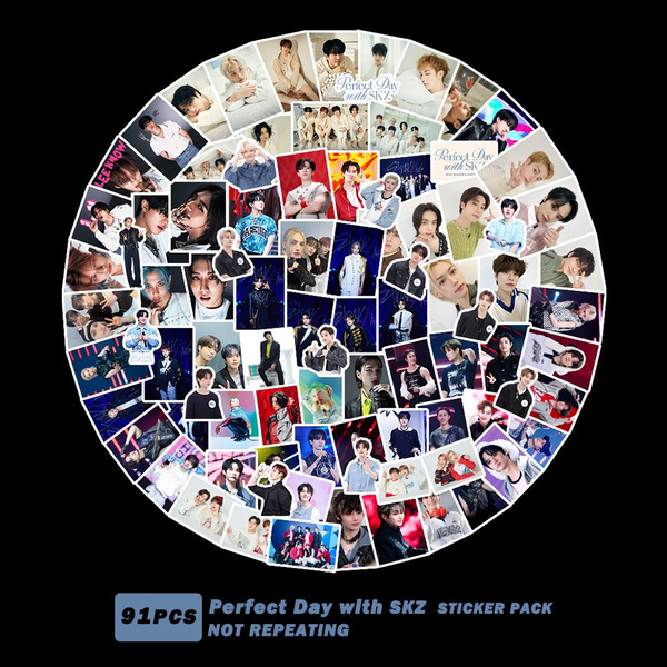 Стрэйкидс 91шт. 2024 Perfect Day with SKZ Album K-pop Merch Набор ...