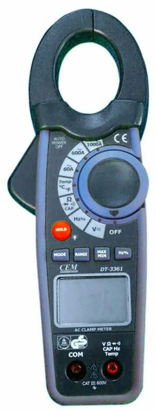 Цифровые токоизмерительные клещи CEM DT-3361 / Госреестр СИ купить по ...