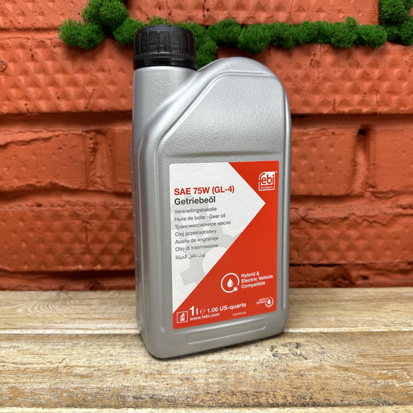 Масло трансмиссионное Febi Gear box Oil 75W 1 л 21829 - купить по ...