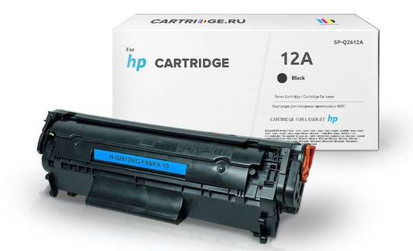 Расходник для печати Solution Print Canon 703 / FX-10 / FX-9 / HP 12A / Q2612A/Q2612, Черный ...