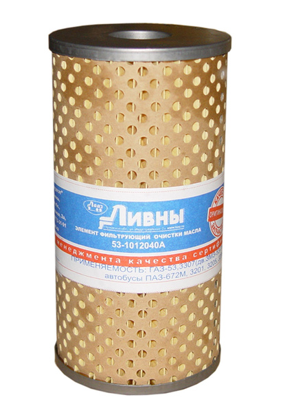 Фильтр масляный ЛИВНЫ Элемент фильтрующий 53-1012040А - купить по ...