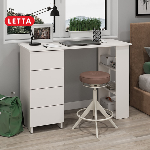 Письменный стол LETTA Стол Ультра 4 ящика L\_16, 105.6х45х75 см ...