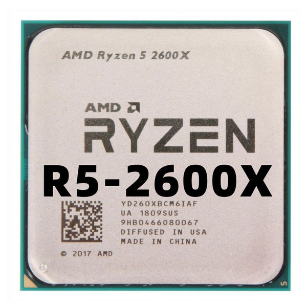 Процессор AMD R5 2600x Ryzen 5, OEM (без кулера), 6 яд., 3.6 ГГц купить ...