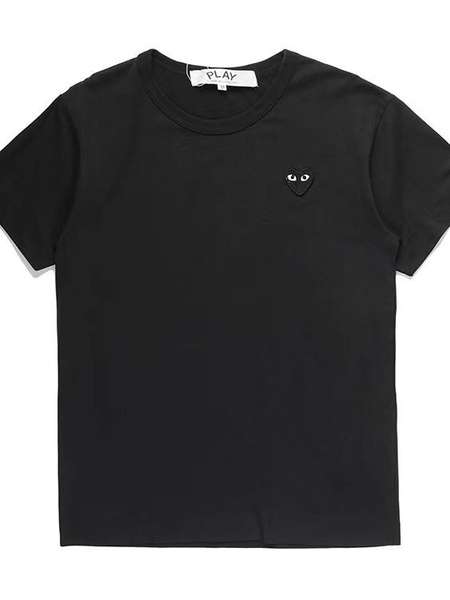 Футболка Comme des Garcons, размер универсальный, цвет черный, глубокий ...