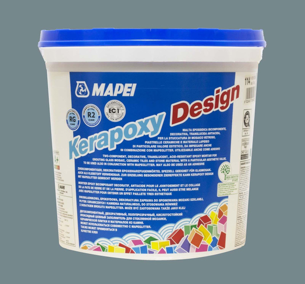 Затирка Mapei Kerapoxy Design №116 серый мускус 3 кг купить на OZON по ...