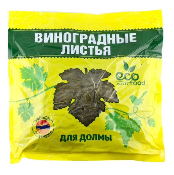 Виноградные листья 0,5 кг ECOFOOD (Армения) - купить с доставкой по ...