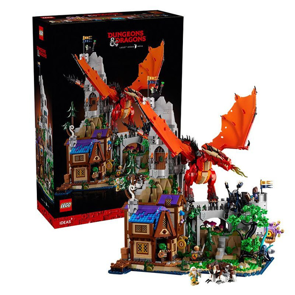 LEGO Red Dragon Legends 21348/2024 Новые Dungeons & Dragons - купить с ...