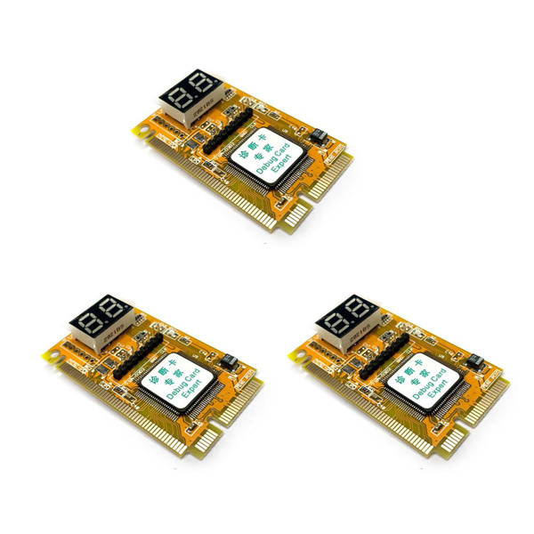 Характеристики 3X Многофункциональная карта отладки 3 в 1 Expert Mini PCI PCI-E LPC Анализатор ...