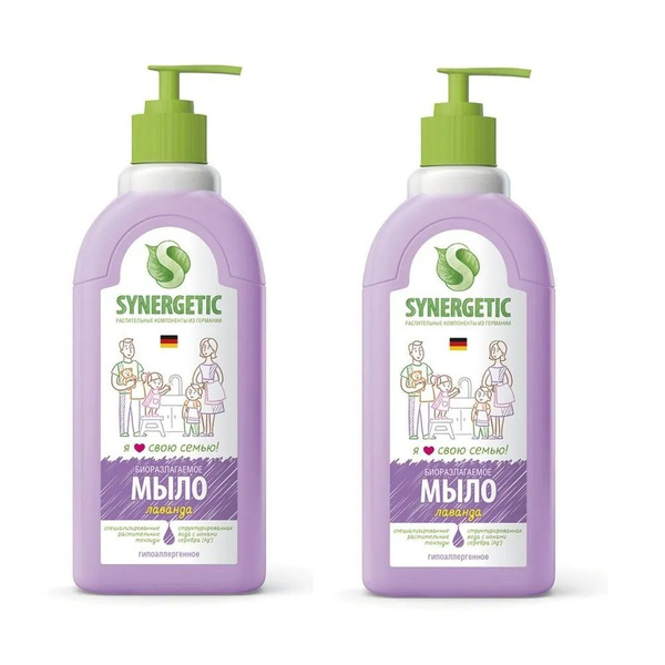 Synergetic Жидкое мыло 1000 мл - купить с доставкой по выгодным ценам в ...