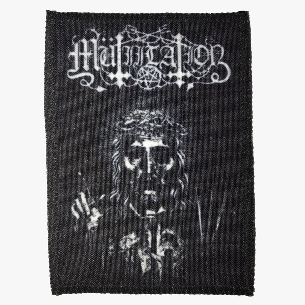 Нашивка Mutiilation сублимационная патч black metal 7х10 см - купить с доставкой по выгодным ...