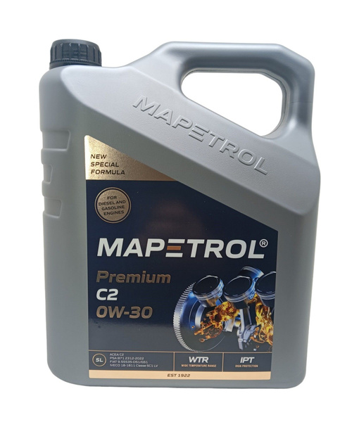 Масло моторное Mapetrol 0W-30 Синтетическое - купить в интернет-магазине OZON (1508852754)