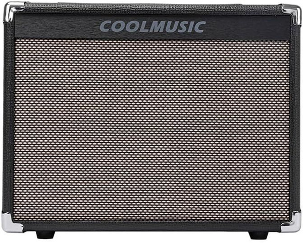 уникальный усилитель для акустической/электрогитары coolmusic 25, 25 Вт ...