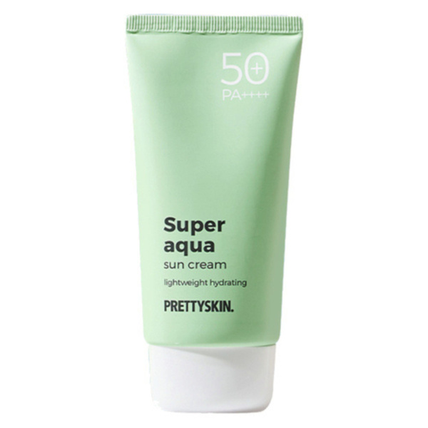 Pretty Skin Крем солнцезащитный увлажняющий легкий Super aqua sun cream ...