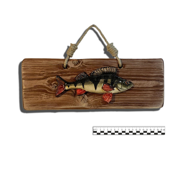 Украшение подвесное интерьерное Настенная статуэтка окуня исп 7 купить по доступным ценам в