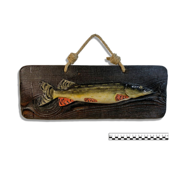 Украшение подвесное интерьерное Настенная статуэтка щуки исп 13 купить по доступным ценам в