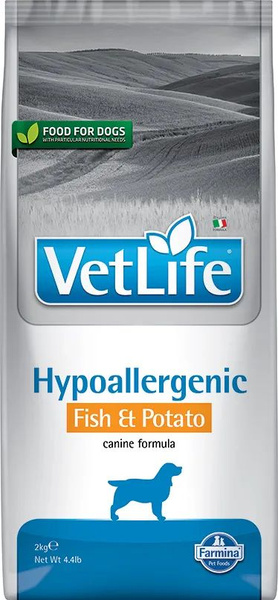 Farmina Vet Life Hypoallergenic диетический сухой корм для собак ...