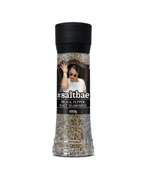 Приправа Saltbae Соль морская с черным перцем, 350 г - купить с ...