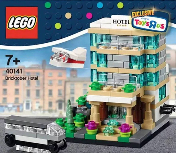 Конструктор LEGO Promotional 40141 Бриктобер Отель - купить с доставкой ...