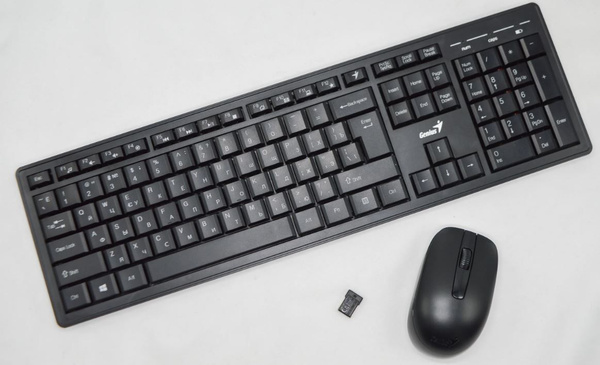 Комплект Genius Smart KM-8230 wireless черный купить по выгодной цене в интернет-магазине OZON ...