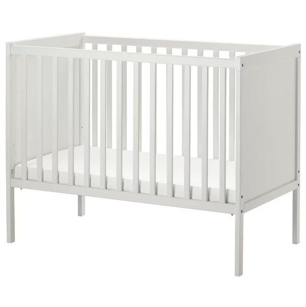 Кроватка детская, белый 60х120 см. IKEA SUNDVIK СУНДВИК - купить с ...