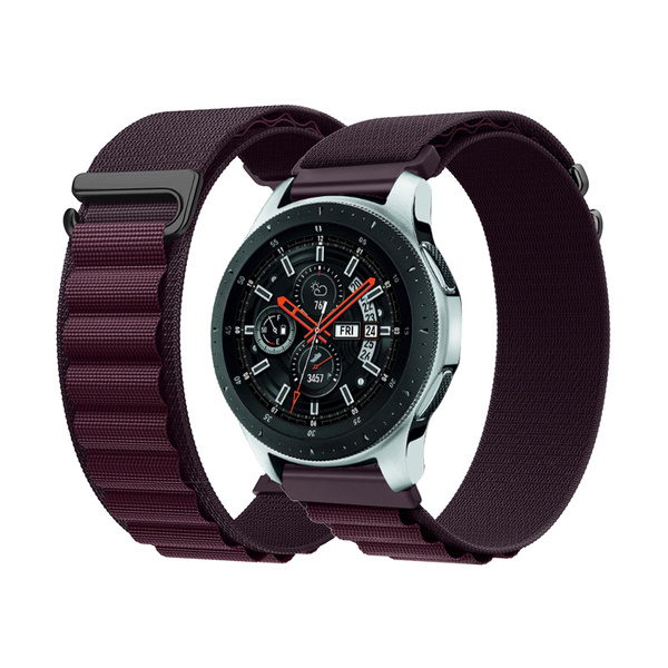 Nylon Плетеный ремешок для Samsung Galaxy Watch 46mm/ Gear S3 Frontier ...