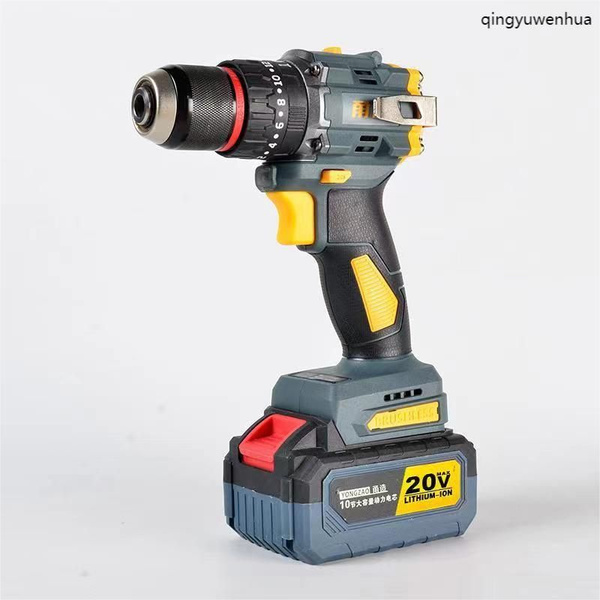 сверло Шуруповерт Аккумуляторный Литиевая батарея 20 В 1 шт 1 быстрое зарядное устройство