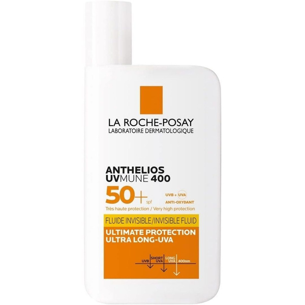 Солнцезащитный крем для лица LA ROCHE POSAY Anthelios Uvmune Invisible ...