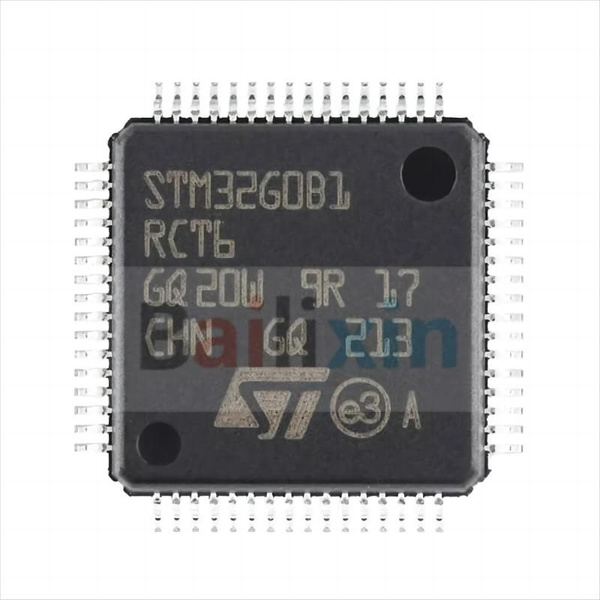50 шт.Микроконтроллер STM32G0B1RCT6 32-Бит, 64МГц, 256КБ Flash (LQFP-64). - купить с доставкой ...