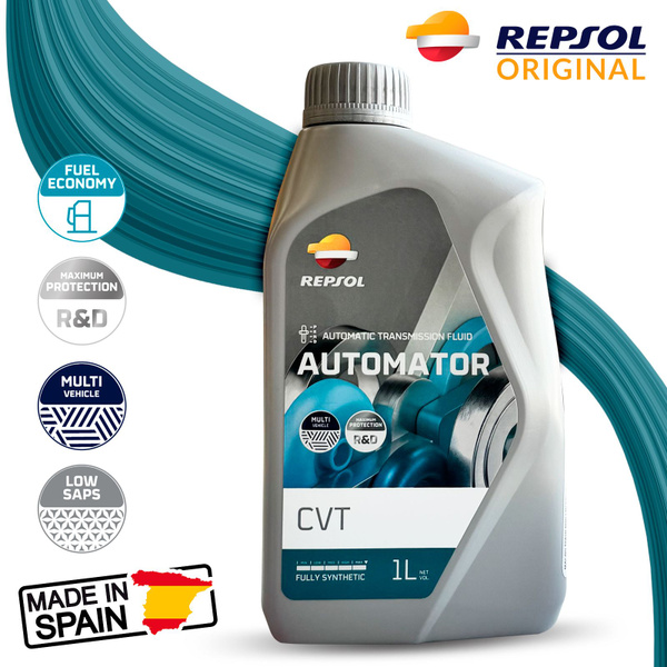Repsol Масло трансмиссионное для вариаторов AUTOMATOR CVT 1л - купить ...