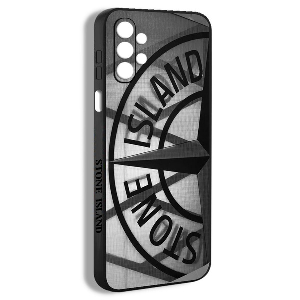 чехол для Самсунг Samsung Galaxy A13 4G Стон Айленд лого Стон Исланд ...