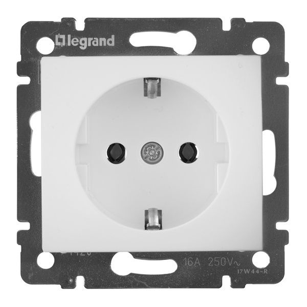 Розетка с заземлением Legrand Valena 16А белая 774420 - купить с ...