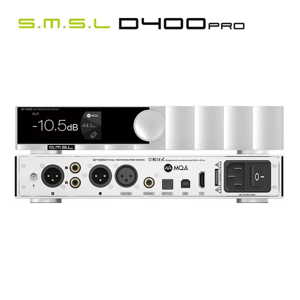SMSL D400 PRO USB DAC AK4499EX + AK4191EQ Bluetooth HiFi Звуковой ...