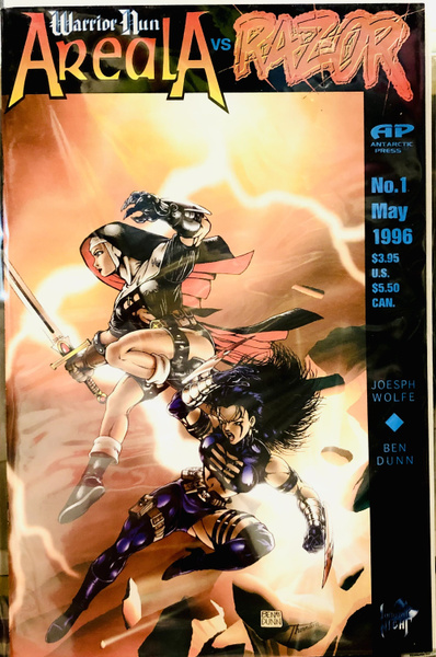 Характеристики Warrior Nun. Areala vs. Razor N1. Комикс на английском ...