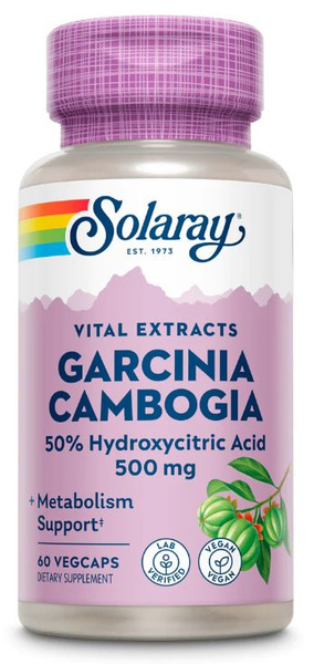 Garcinia Cambogia 500 mg Extract (Гарциния Камбоджийская 500 мг) 60 вег ...