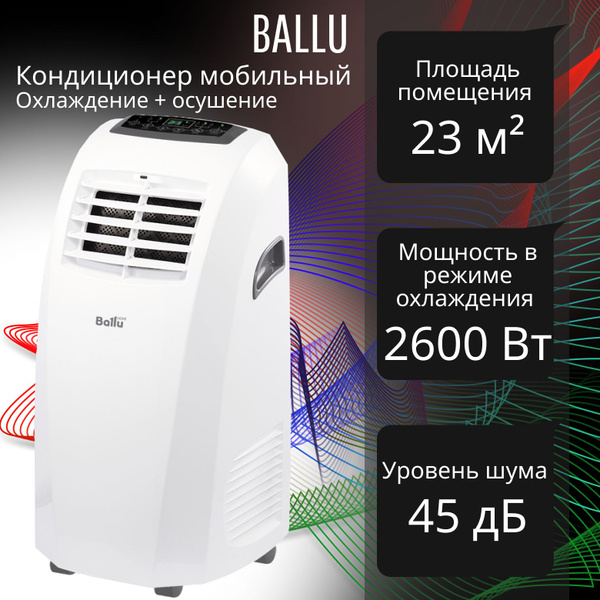 Мобильный кондиционер Ballu Кондиционер мобильный купить по выгодной ...
