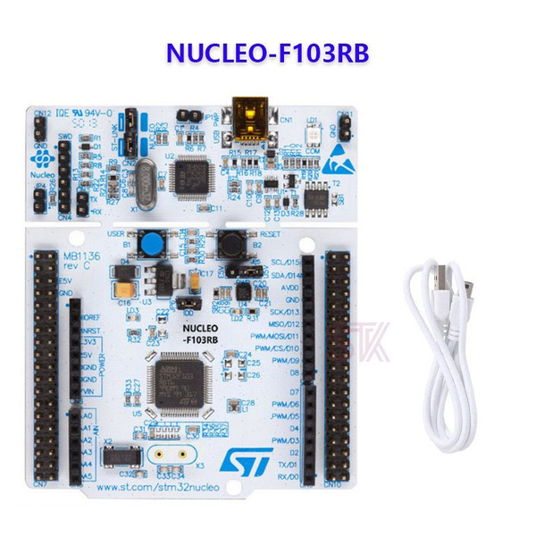 Модуль разработки NUCLEO-F103RB ARM Cortex M3 STM32F103RBT6 - купить с ... Модуль разработки NUCLEO-F103RB ARM Cortex M3 STM32F103RBT6 - купить с ...