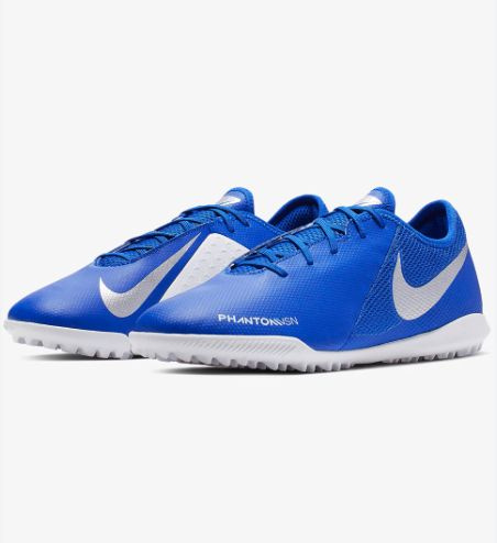 Сороконожки для футбола Nike, 37,5, синий, белый - купить по выгодной цене в интернет-магазине ...