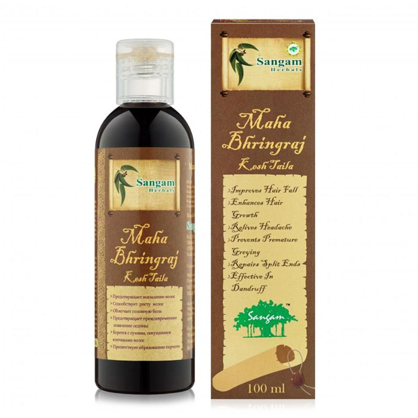 Sangam Herbals Масло для волос, 100 мл - купить с доставкой по выгодным ...