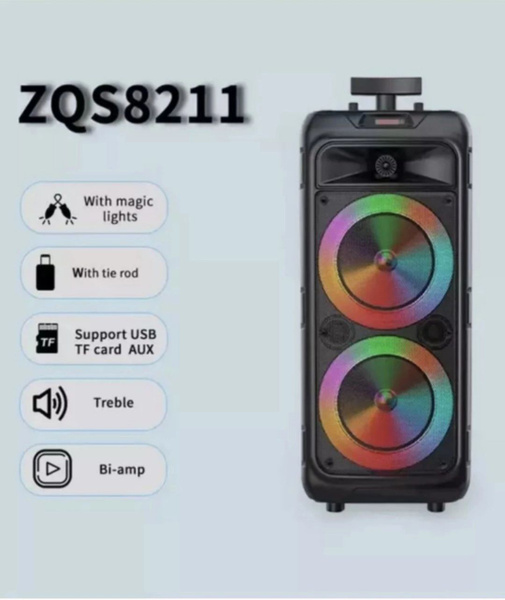 Беспроводная колонка ZQS-8211, 4500 мАч - купить по доступным ценам в интернет-магазине OZON ...