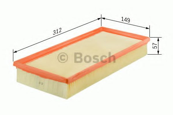 Фильтр воздушный Bosch 1 457 433 750 - купить по выгодным ценам в ...