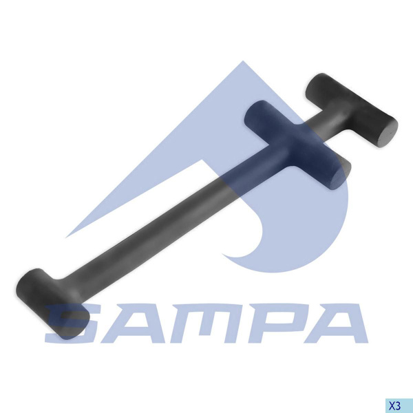 Резинка крепления крышки АКБ Scania 4/R 043.209 SAMPA купить на OZON по ...