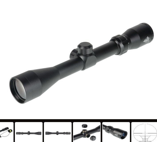 Прицел оптический Veber Храбрый Заяц 3-9x40 CBR - купить с доставкой по ...