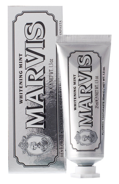 Marvis Отбеливающая зубная паста "Мята" (25ml) - купить с доставкой по ...