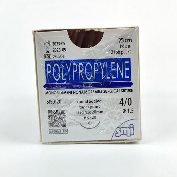 Шовный материал Polypropylene Полипропилен - купить с доставкой по ...