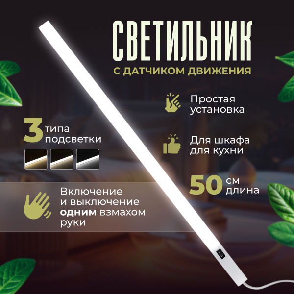 Настенный светильник Proshe Светильник с датчиком движения 220в на ...