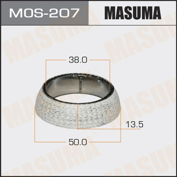 Уплотнительное кольцо под выхлопной коллектор MASUMA 17451-23010 ...
