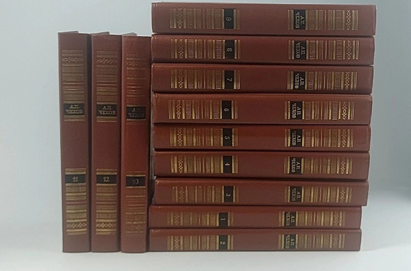 А. П. Чехов. Собрание сочинений в 12 томах (комплект из 12 книг ...