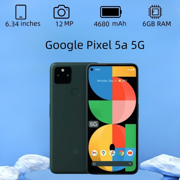 Мобильный телефон Google Pixel 5a 5G, черный - купить по выгодной цене ...