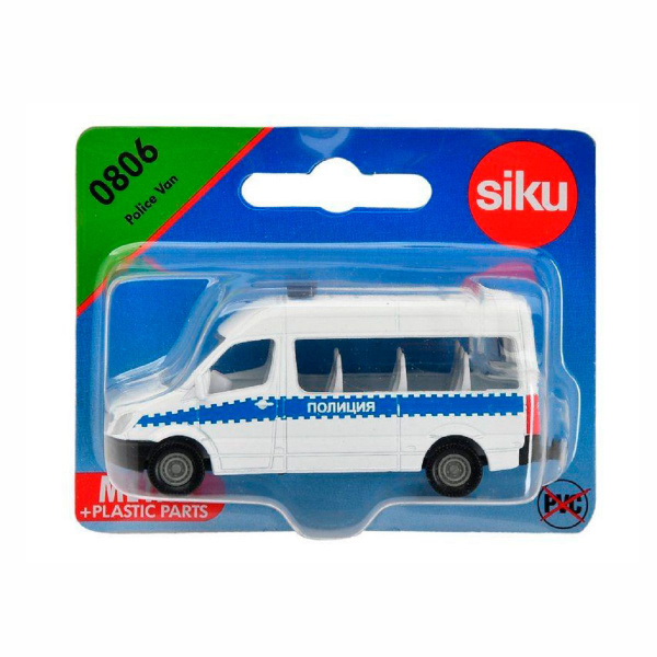 Машина микроавтобус Siku Полиция 0806 - купить с доставкой по выгодным ценам в интернет-магазине ...